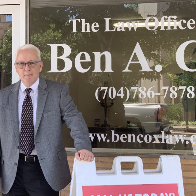 Ben Allen Cox, Lawyer in Concord, North Carolina | Justia Lawyer Directory