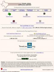 Texas Legal Services Center, Austin, TX - Justia Legal Aid & Services ...