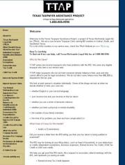 Texas Taxpayer Assistance Project, Welasco, TX | Justia Legal Aid ...