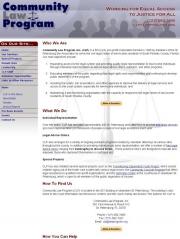 Community Law Program, St. Petersburg, FL | Justia Legal Aid & Services ...