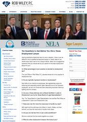 Rob Wiley, P.C., Texas | Justia Law Firm Directory