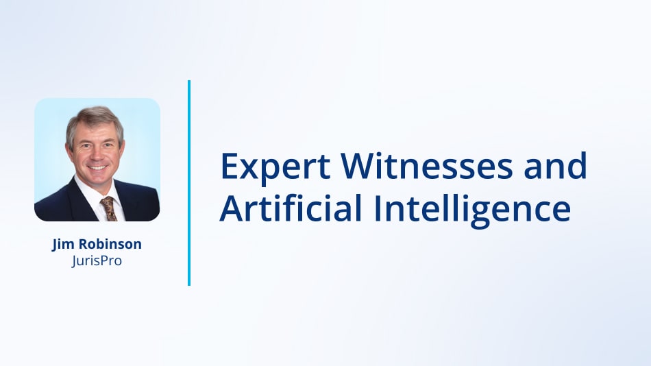 Expert Witnesses and Artificial Intelligence | CLE Courses & Webinars ...
