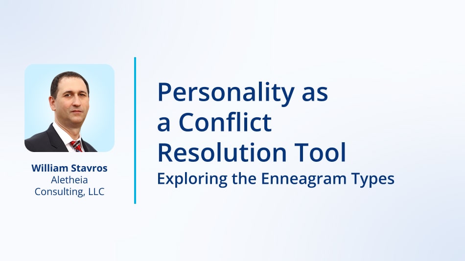 Personality as a Conflict Resolution Tool: Exploring the Enneagram ...
