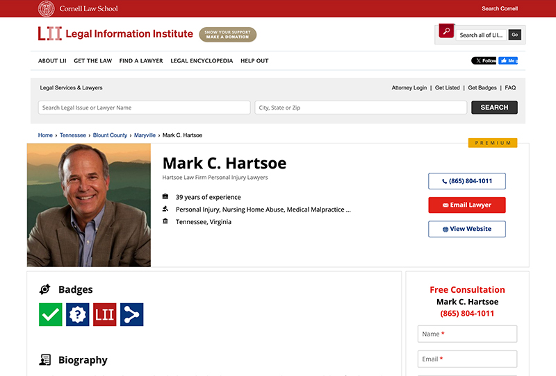 Justia Lawyer Directory | Attorney Profiles | Premium Placements